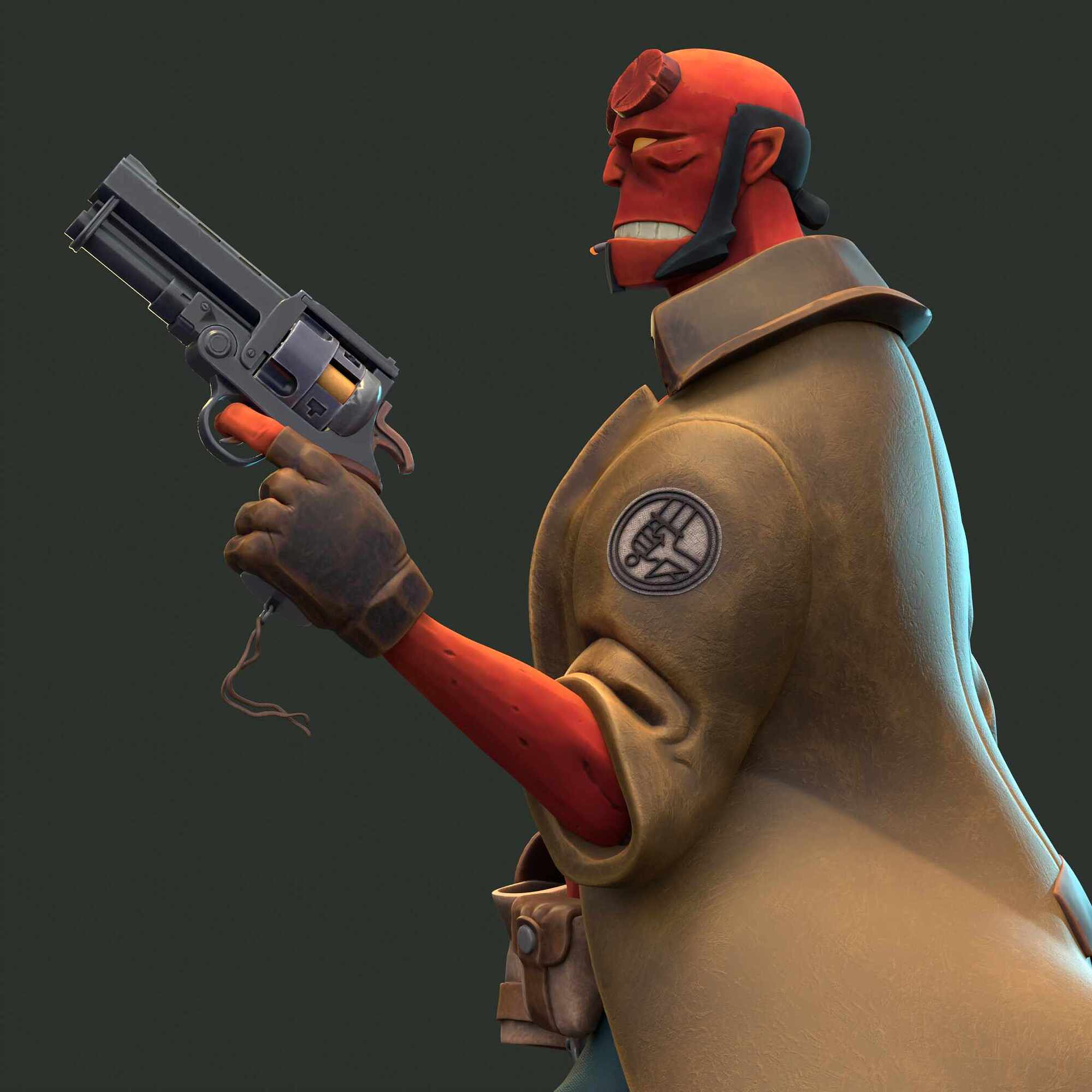 New Renders for HellBoy Sculpt - ZBrushCentral