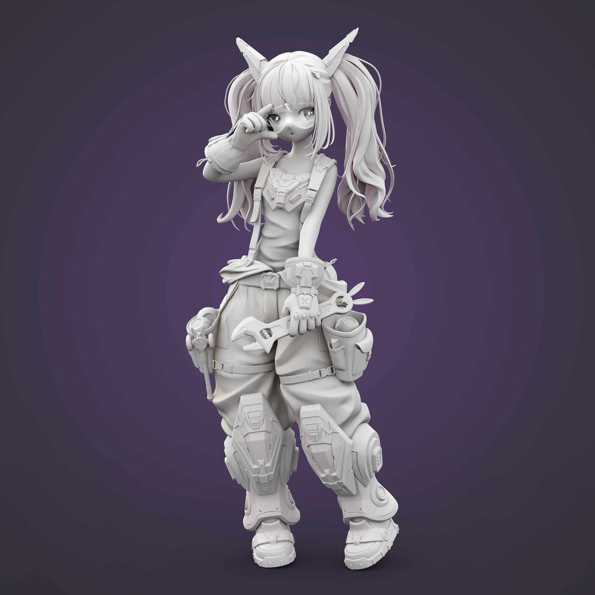 Repairer girl - ZBrushCentral