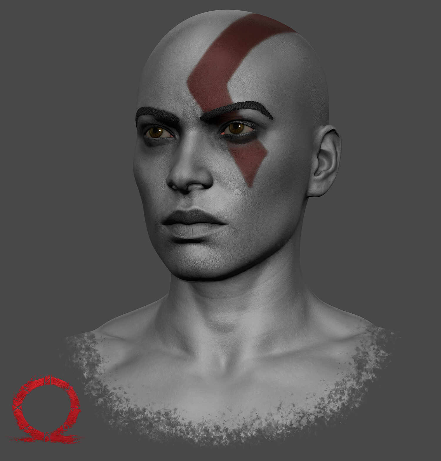 Female Kratos - God of War - ZBrushCentral
