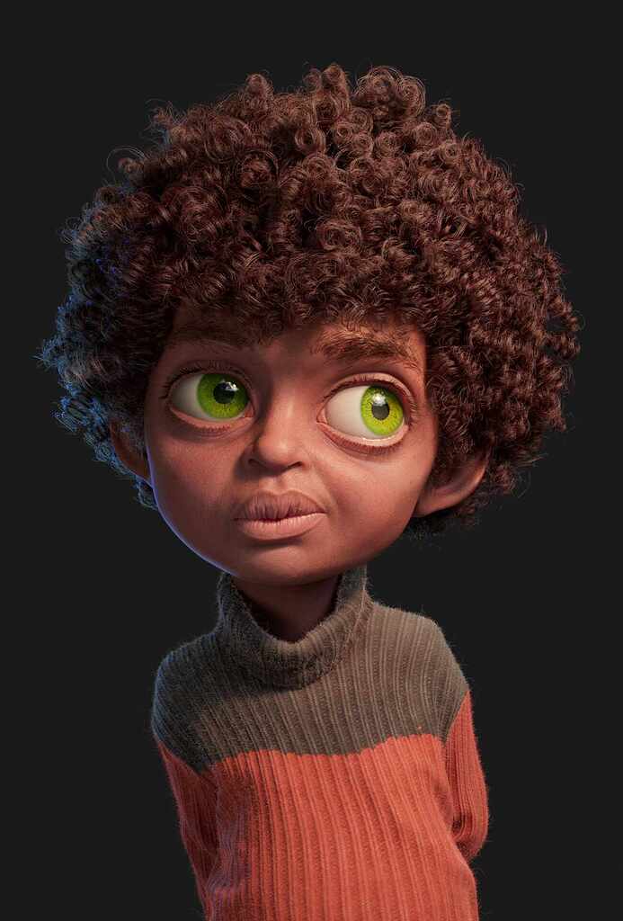 Charlie stylized character - ZBrushCentral