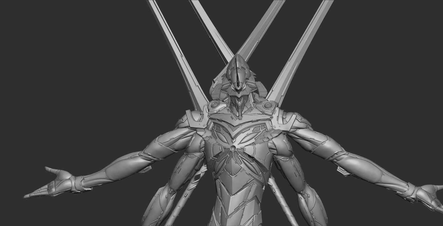 Neon Genesis Evangelion fanart :EVA Unit 13 - ZBrushCentral