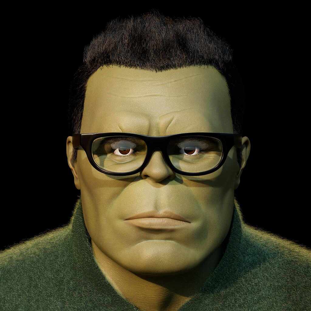 Professor Hulk! - ZBrushCentral