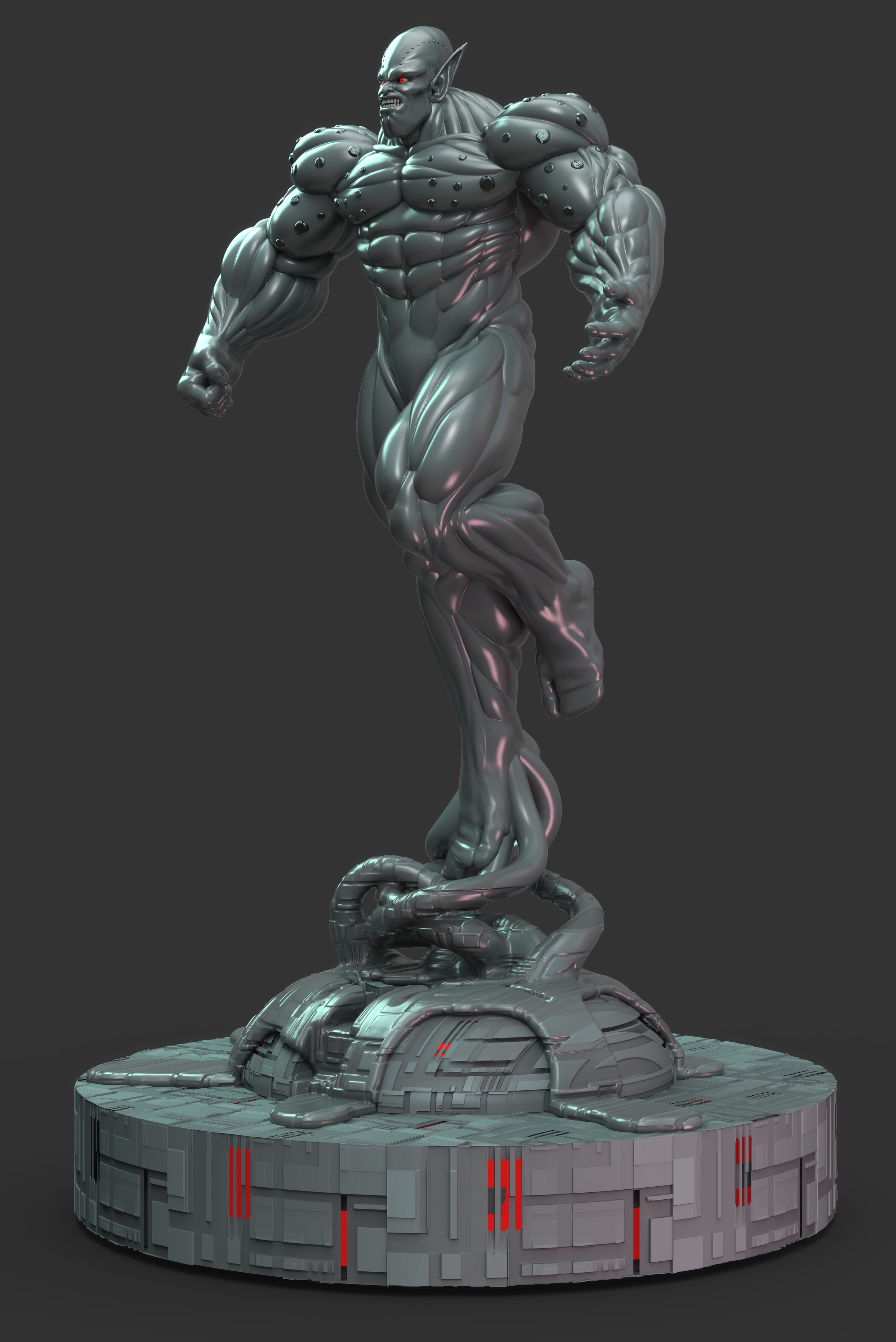 General Rilldo from dbgt - ZBrushCentral