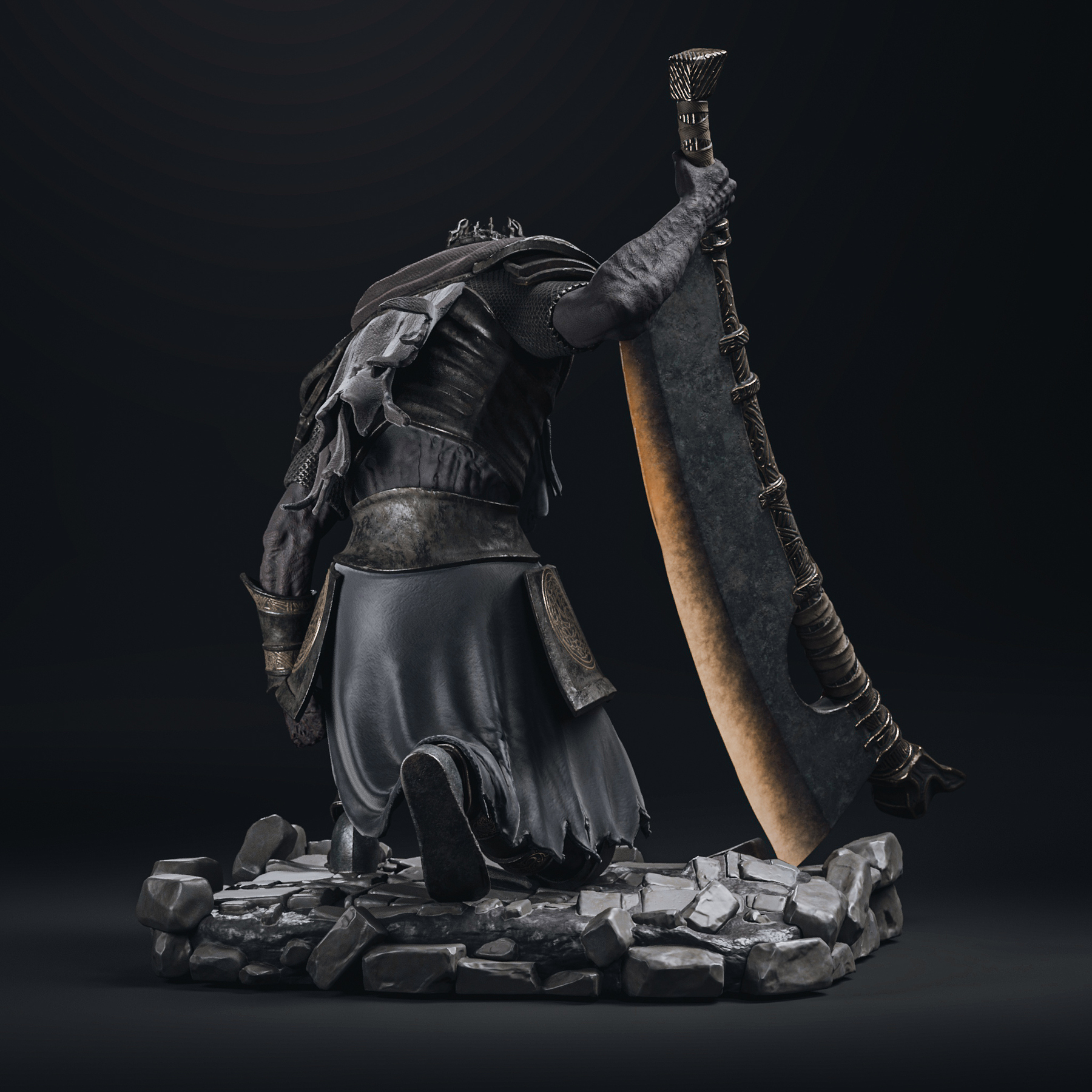 Yhorm the Giant- Dark Souls - ZBrushCentral