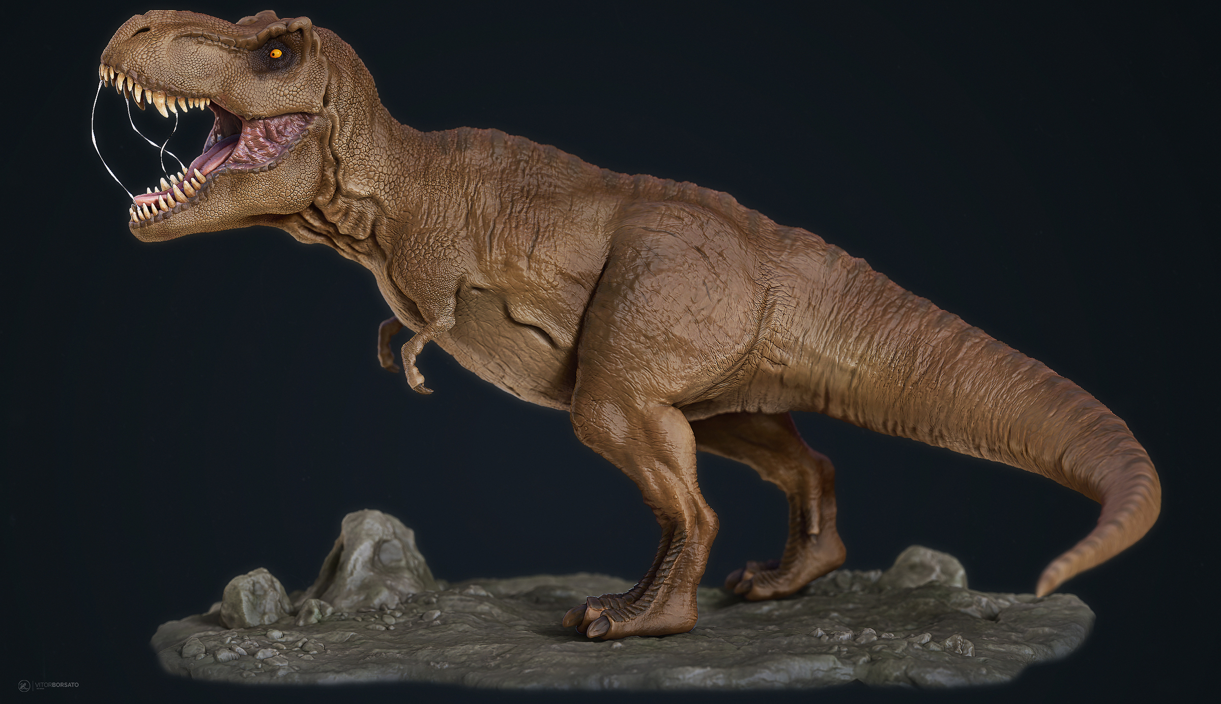 Tyrannosaurus Rex - Jurassic Park - ZBrushCentral Tyrannosaurus Rex - Jurassic Park - ZBrushCentral