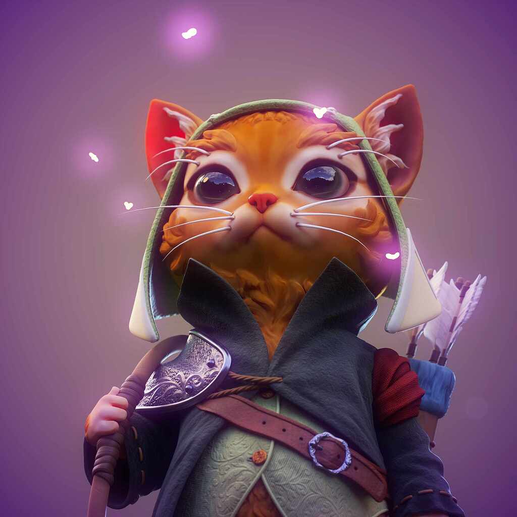 Archer Cat - ZBrushCentral