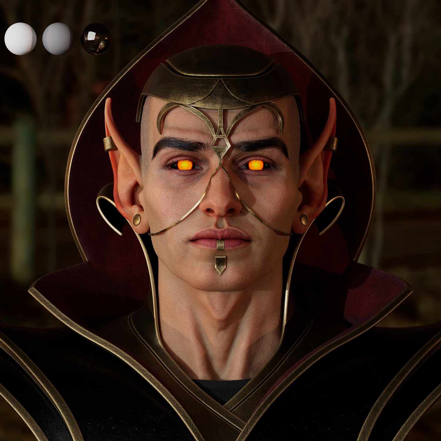Astral Elf Portrait - ZBrushCentral