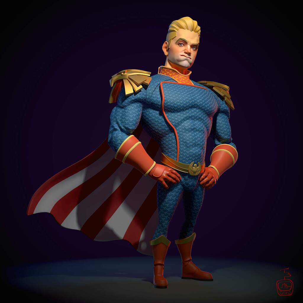 Homelander - ZBrushCentral