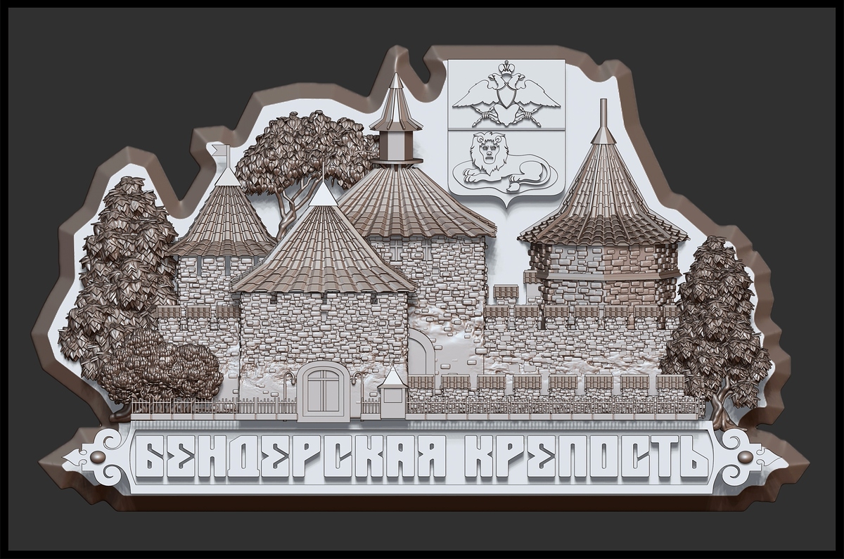 My work for the CNC and 3D printing Souvenir - ZBrushCentral