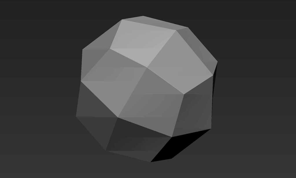 Problem with shading non-planar polygons - ZBrushCentral