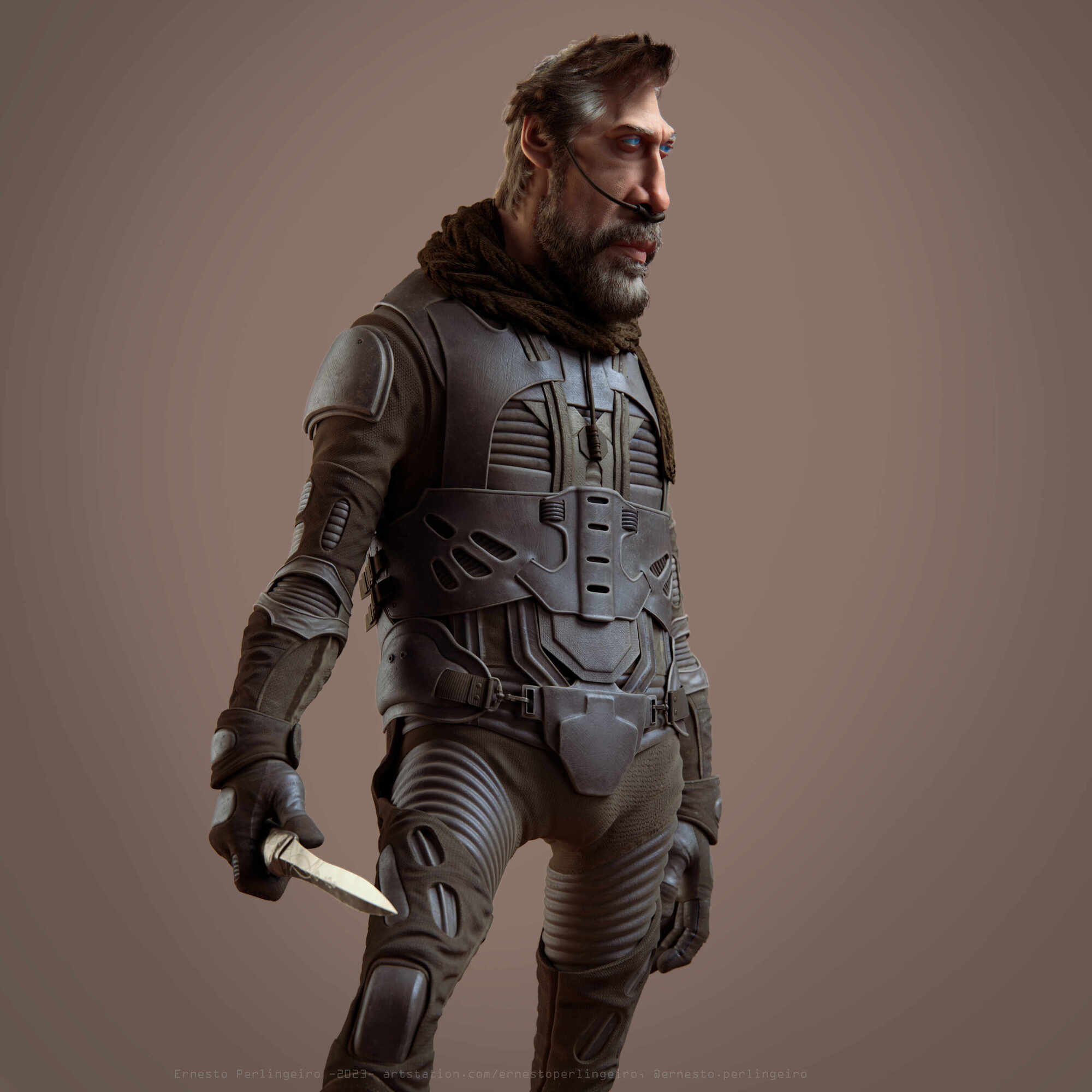 Stilgar / Chigurh - ZBrushCentral