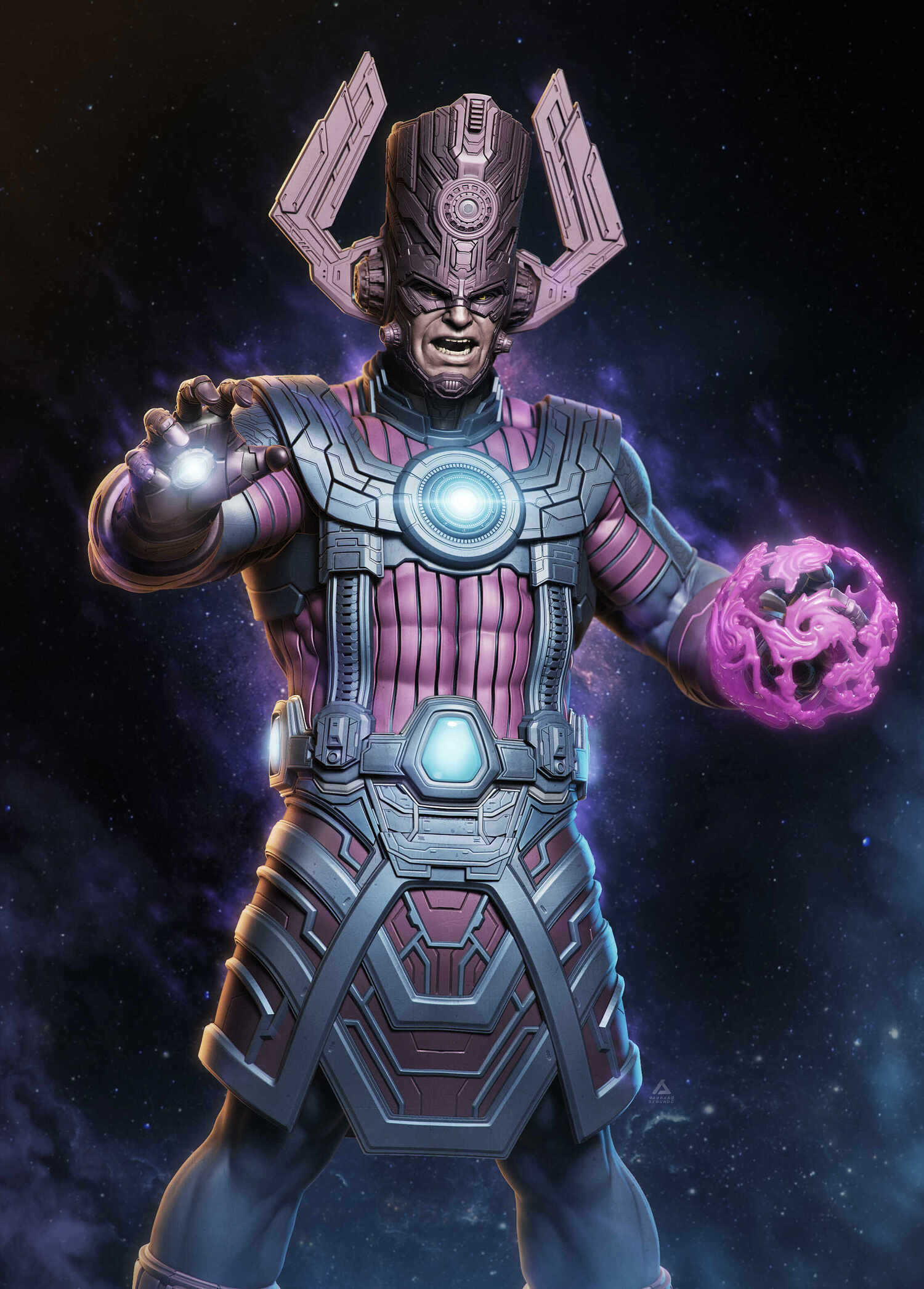 Galactus Statue 1/4 - ZBrushCentral