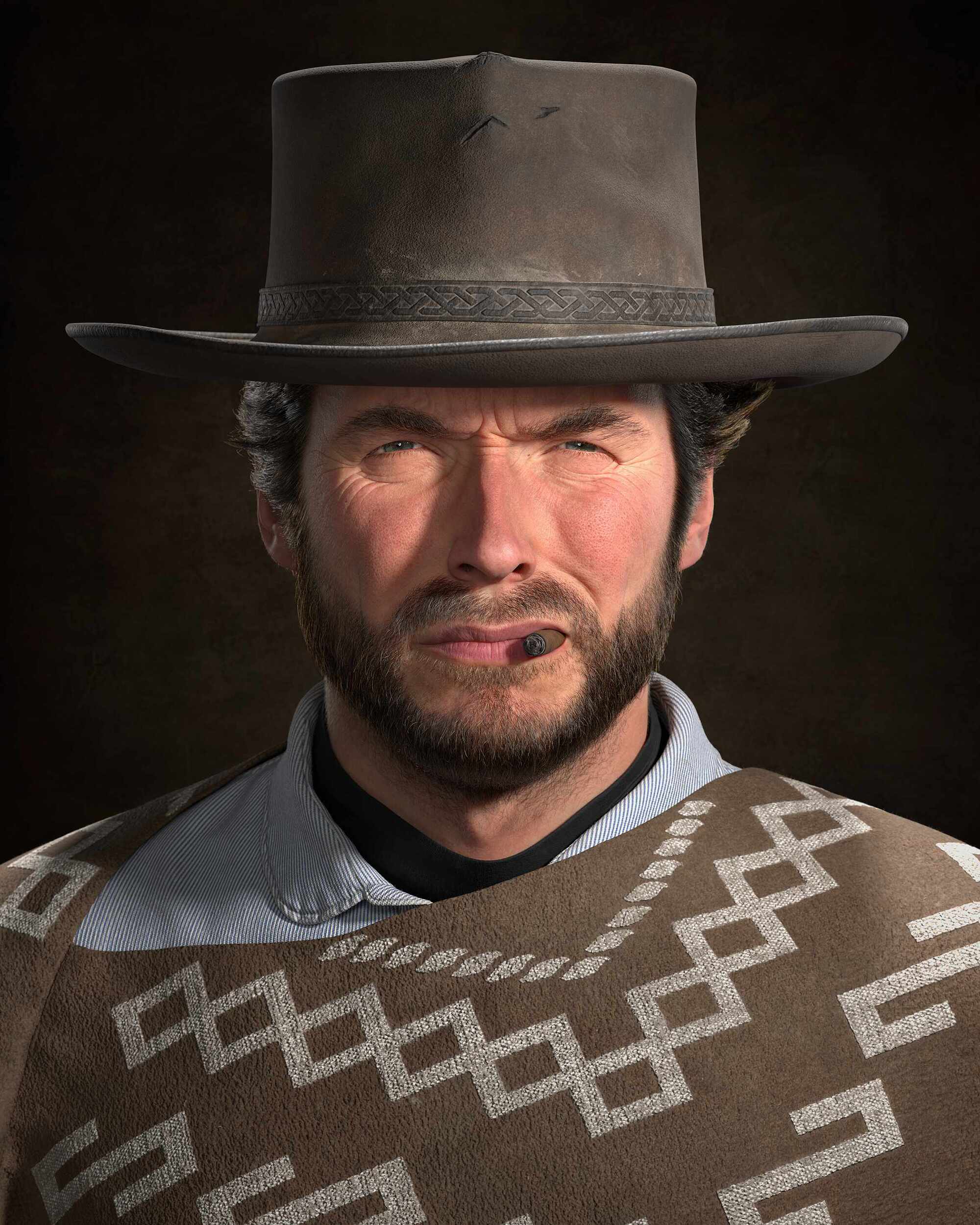 Clint Eastwood ZBrushCentral