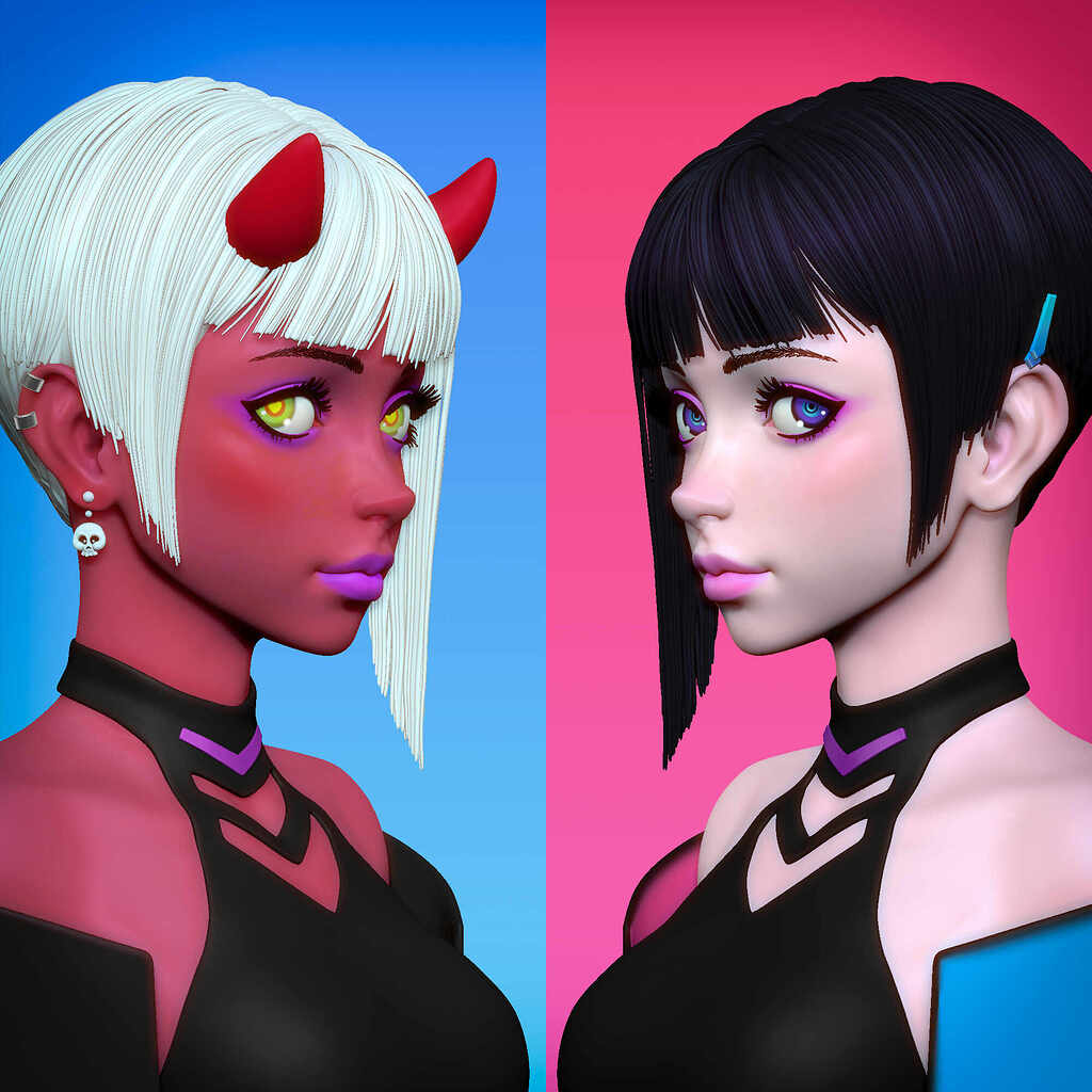 Cyber Hunter's Zero 3d Fan art - ZBrushCentral