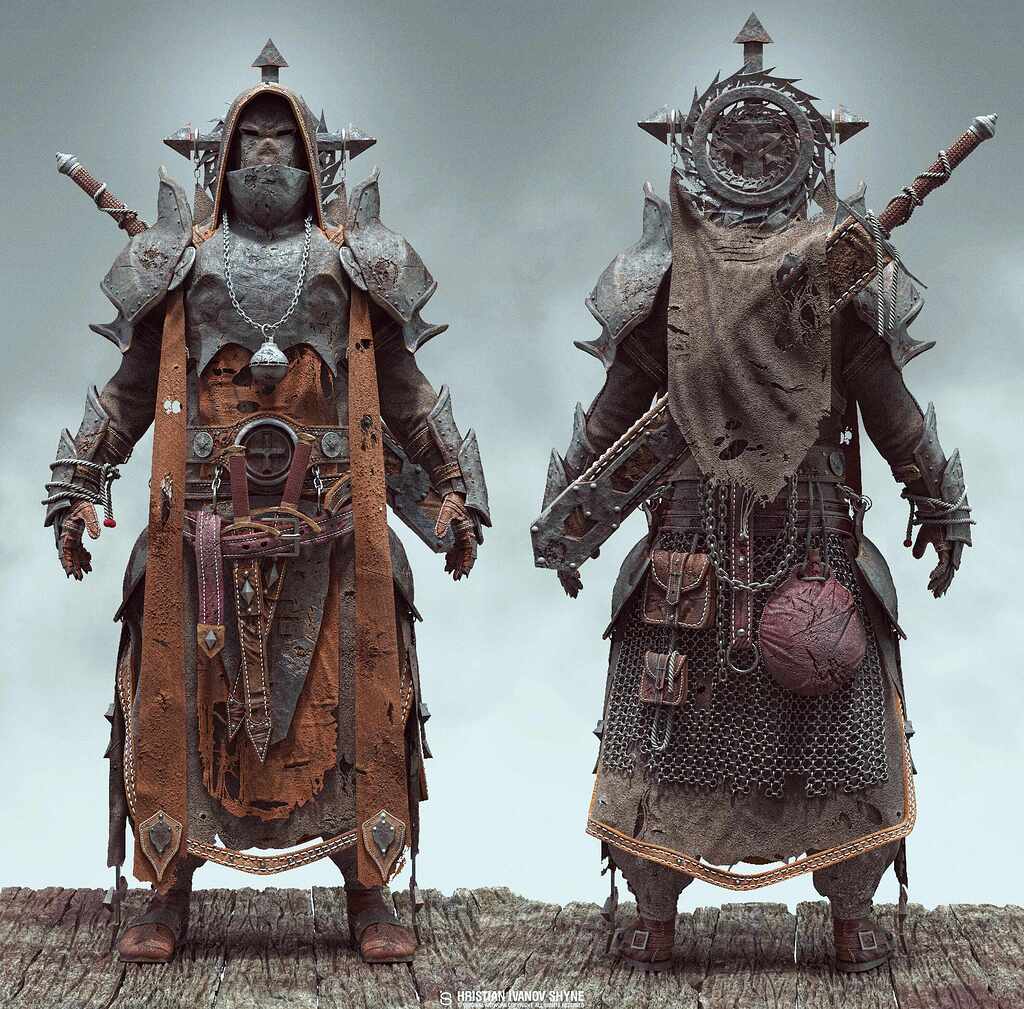 Paladin (Color) - ZBrushCentral