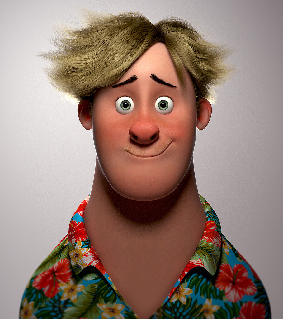 Messy Hair - ZBrushCentral