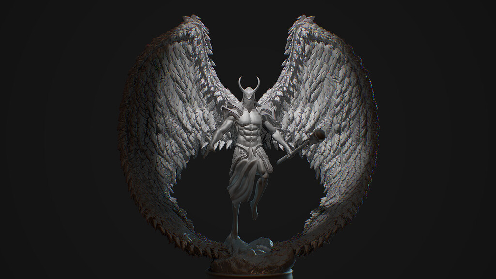 WingMan (Fantasy Character) - ZBrushCentral