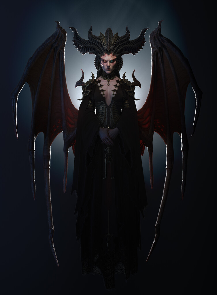 Diablo4 Lilith fanart - ZBrushCentral