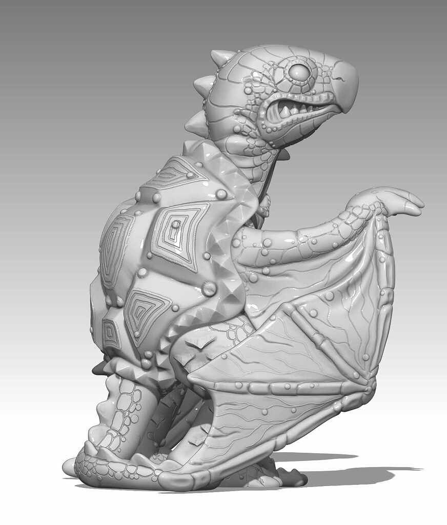 Turtle Dragon - ZBrushCentral