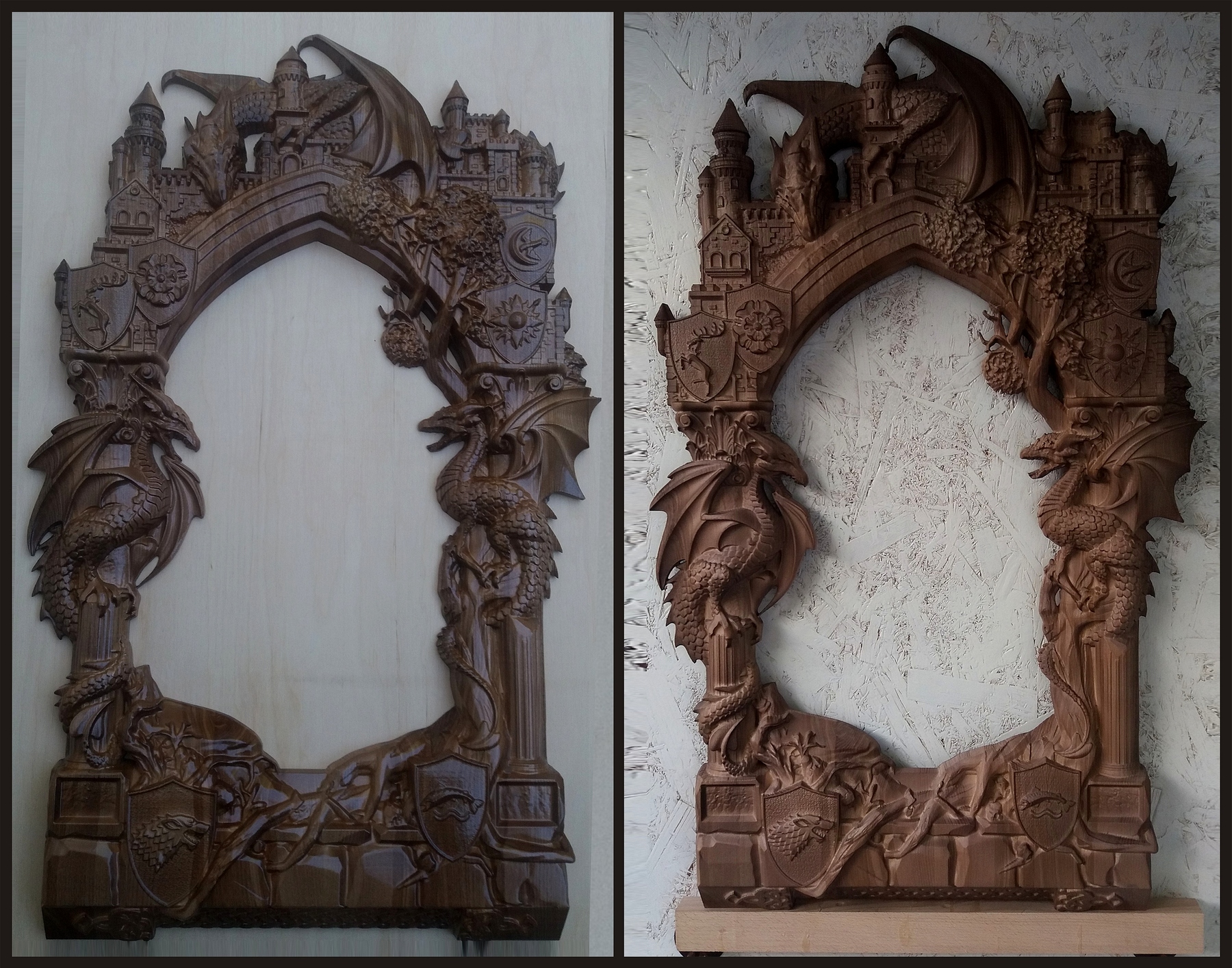 Mirror frame - Relief for CNC - ZBrushCentral