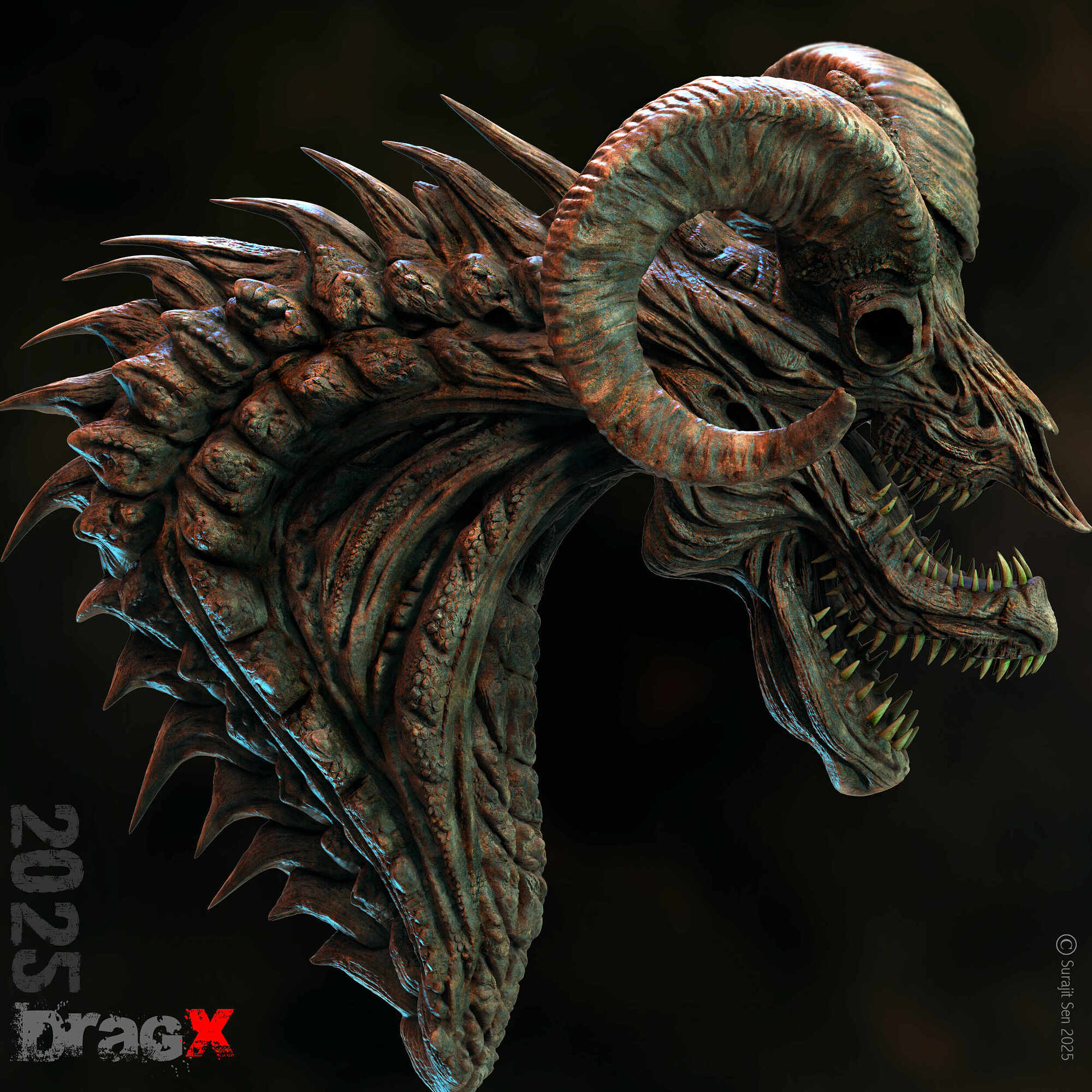 DragX - Digital Sculpture by Surajit Sen - ZBrushCentral