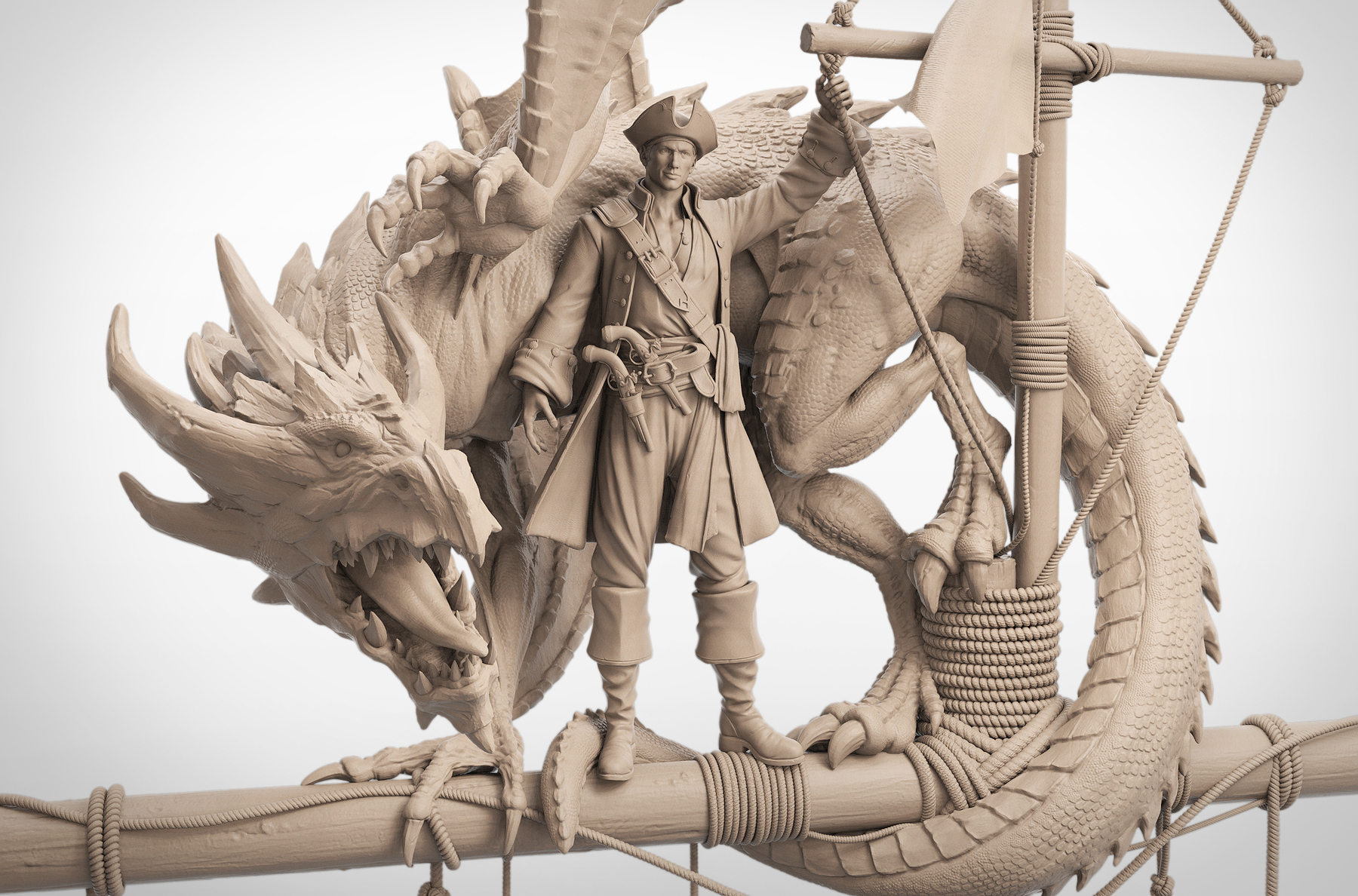 Dragon And Sail - ZBrushCentral