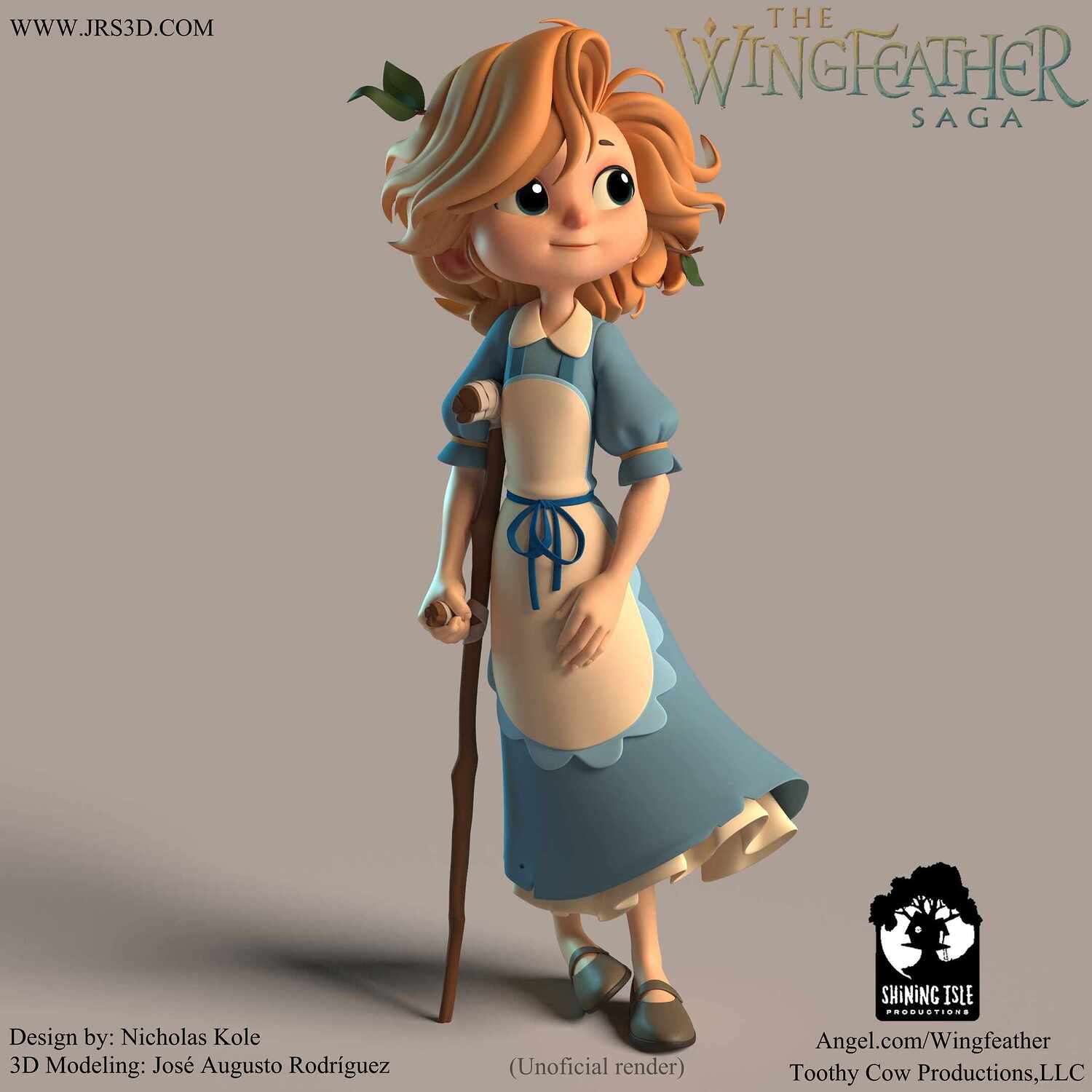 The Wingfeather Saga - Tink and leeli - ZBrushCentral