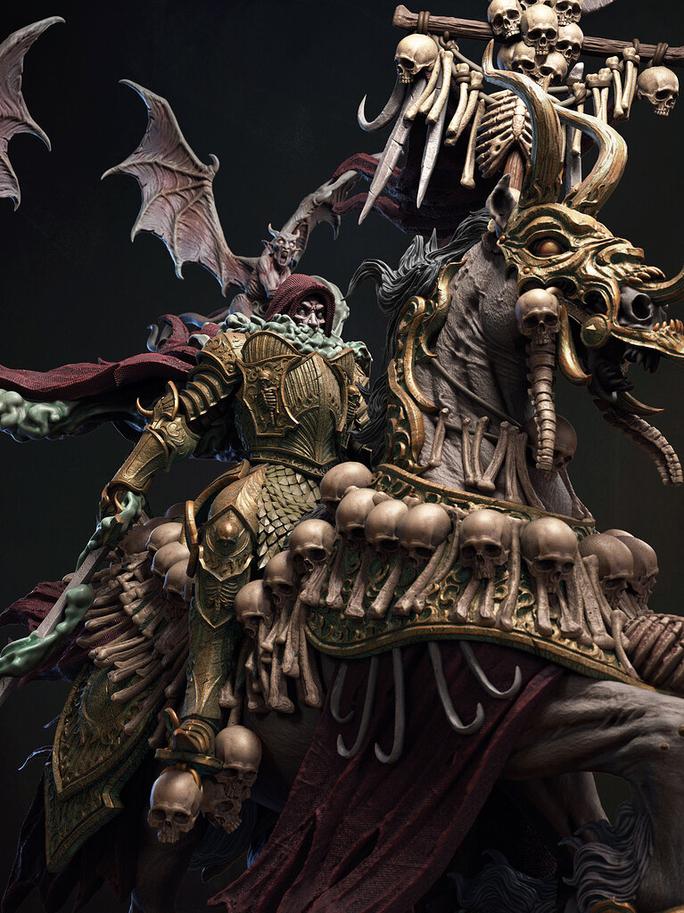 Pusil_Coterie_of_Despair (Creature Caster) Miniature - ZBrushCentral