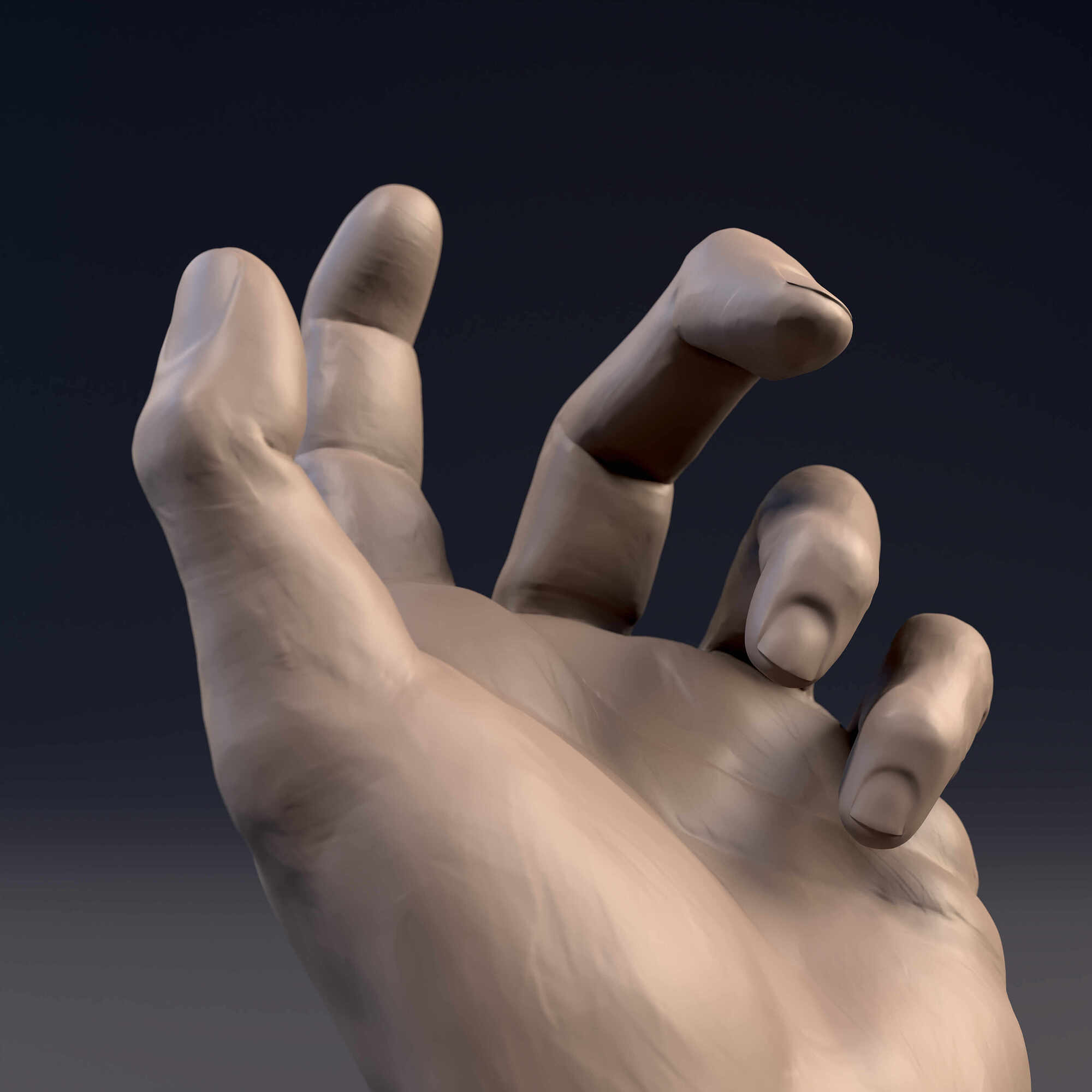 Hand Sculpt study Scott Eaton Digital Figure Scupture - ZBrushCentral