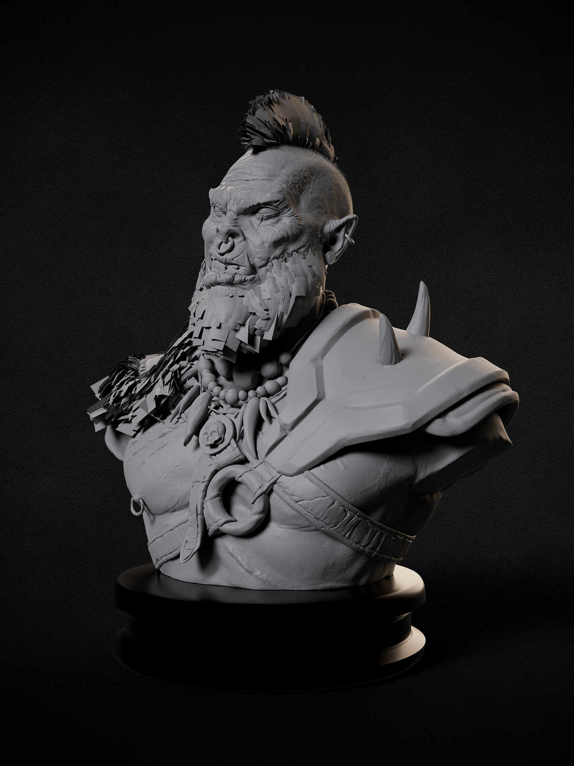 Orc_Bust - ZBrushCentral