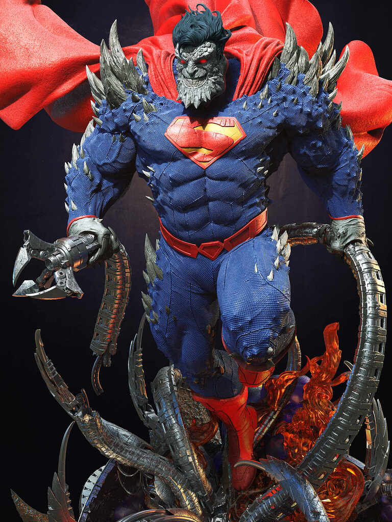 Superman Doomed (Fan Art) - ZBrushCentral