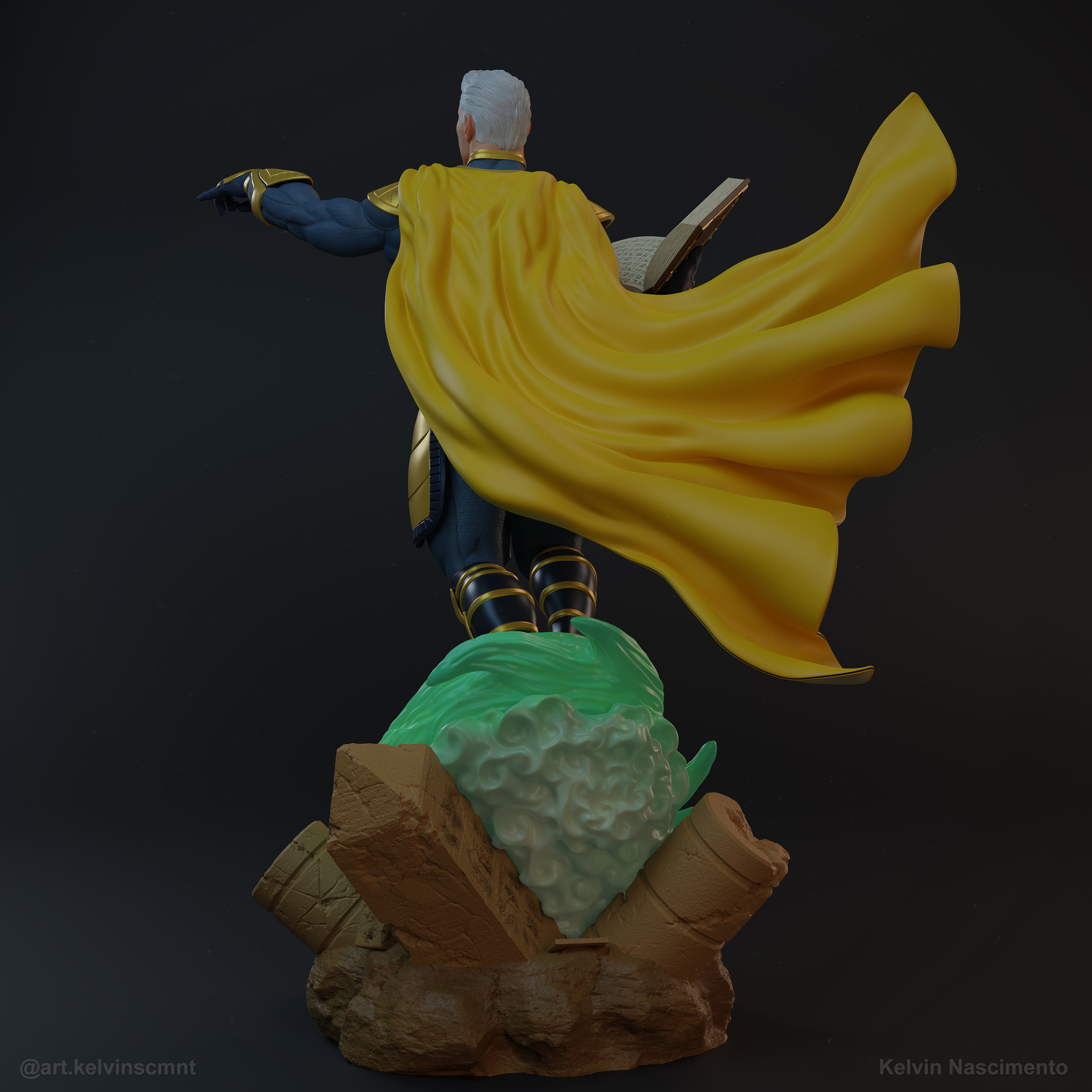 Dr. Fate - Fan Art Statue - ZBrushCentral