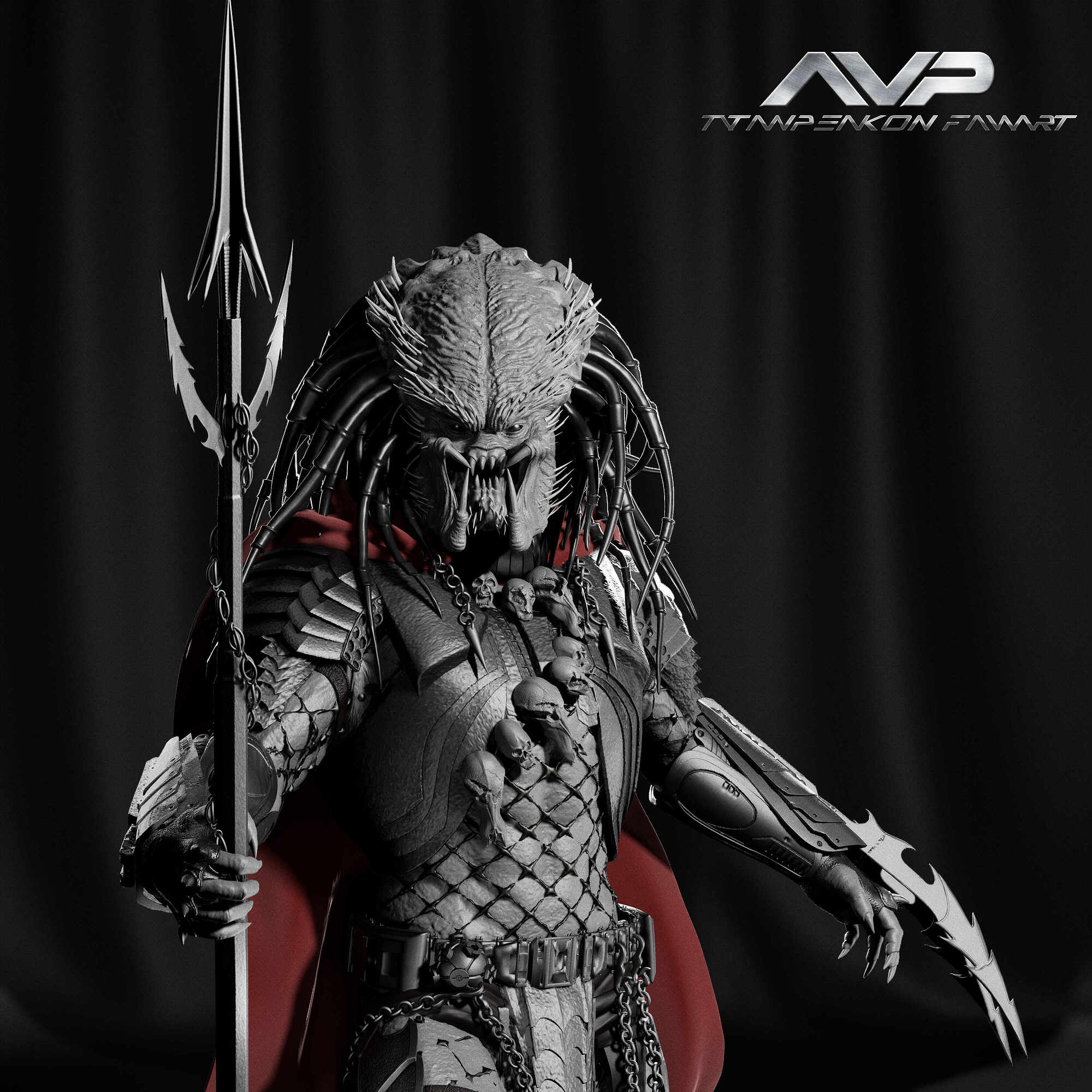 AVP Yautja Elder Predator 2004 - ZBrushCentral