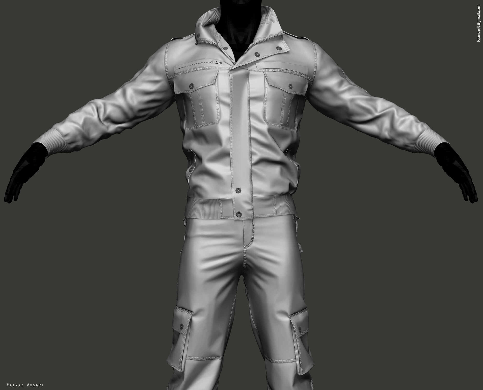 Cargo_Jacket - ZBrushCentral