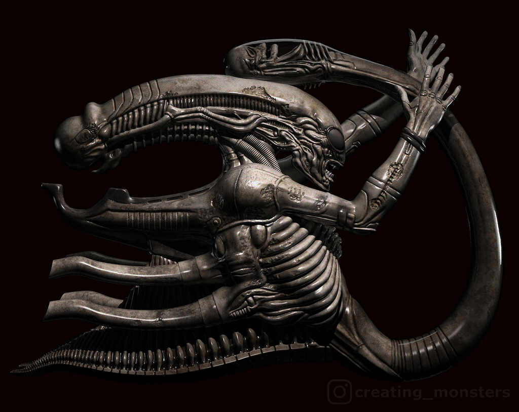 Giger Necronomicon Iv H.R. GIGER BASED Necronom IV Alien Aliens