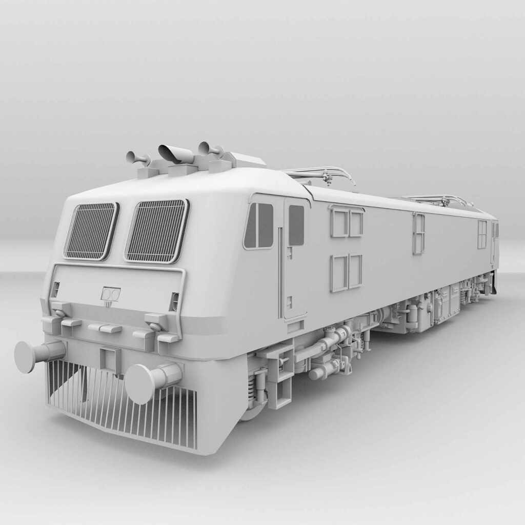 WAP 7 Locomotive - ZBrushCentral