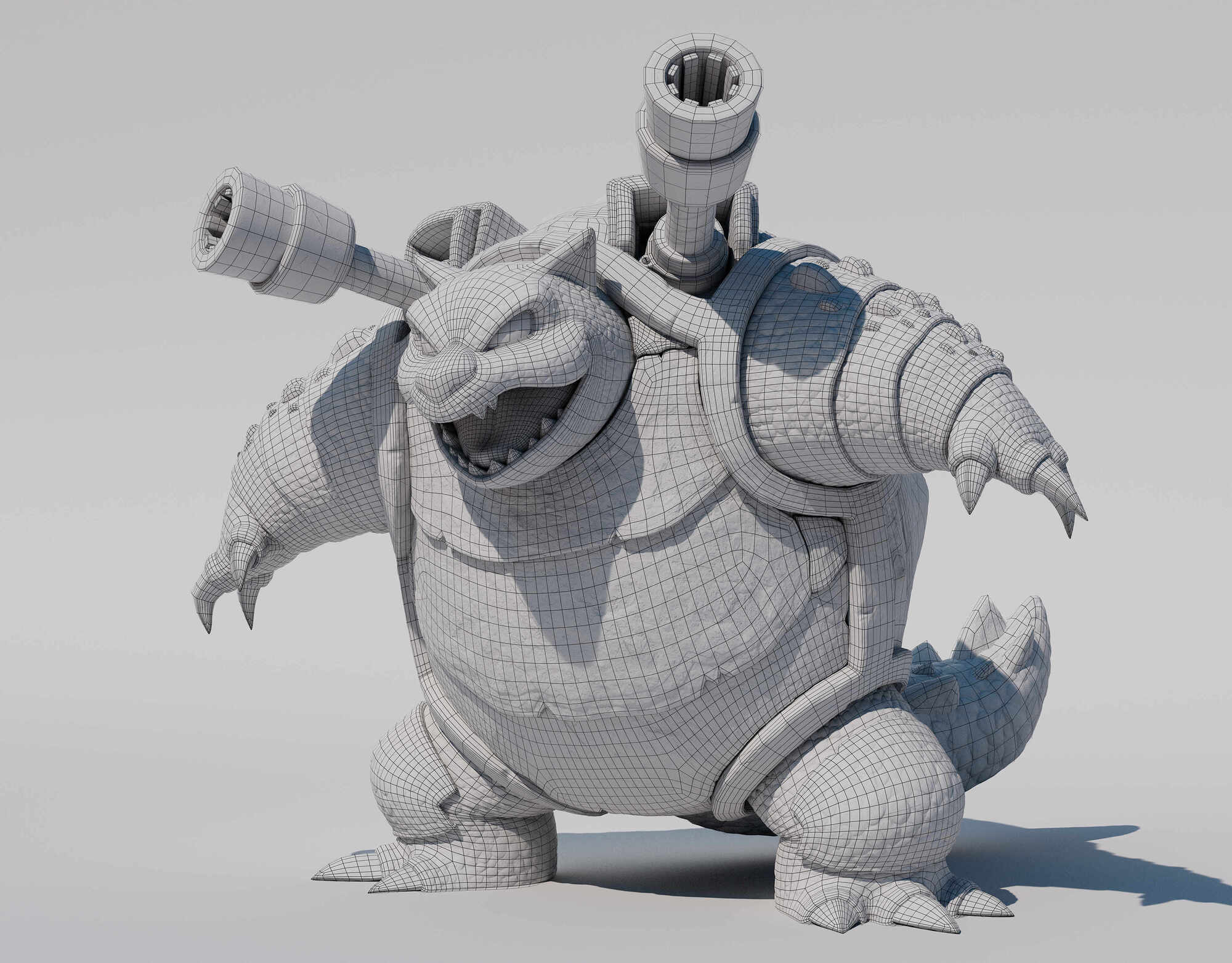 Blastoise - ZBrushCentral