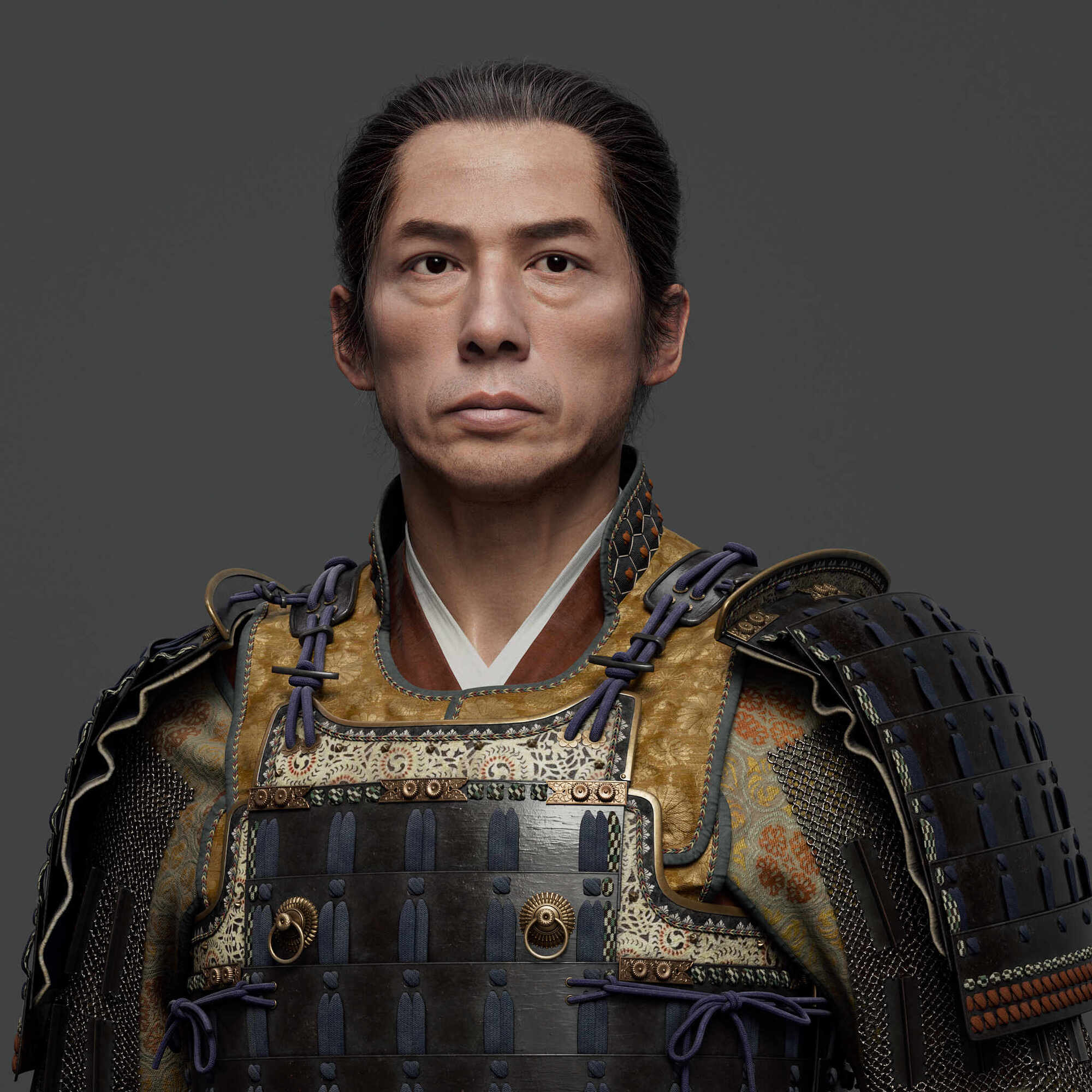 Hiroyuki Sanada/Samurai portrait - ZBrushCentral