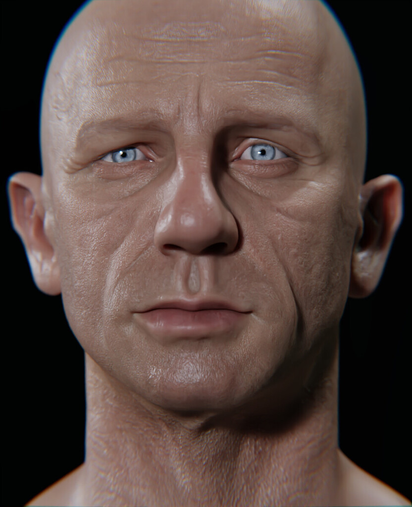 Daniel Craig 3d Study - ZBrushCentral
