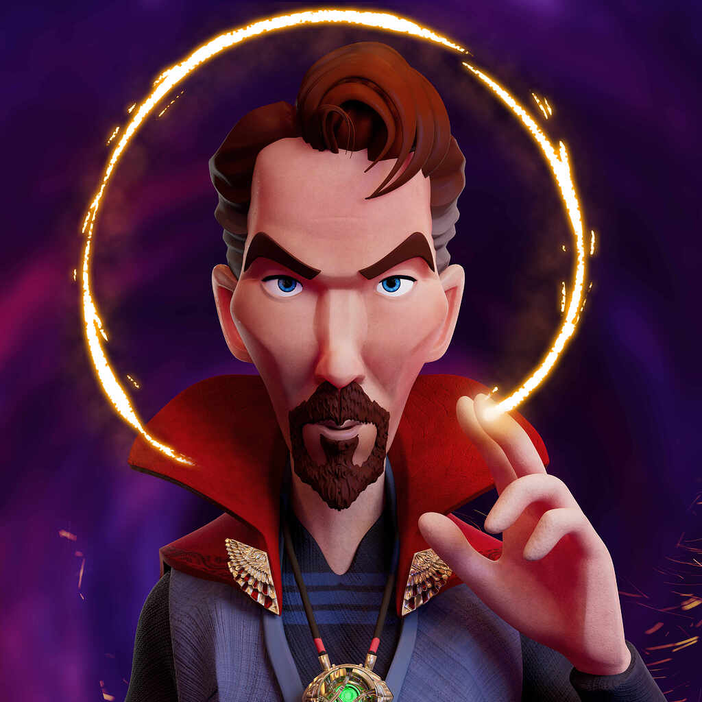 Doctor Stephen Vincent Strange - ZBrushCentral
