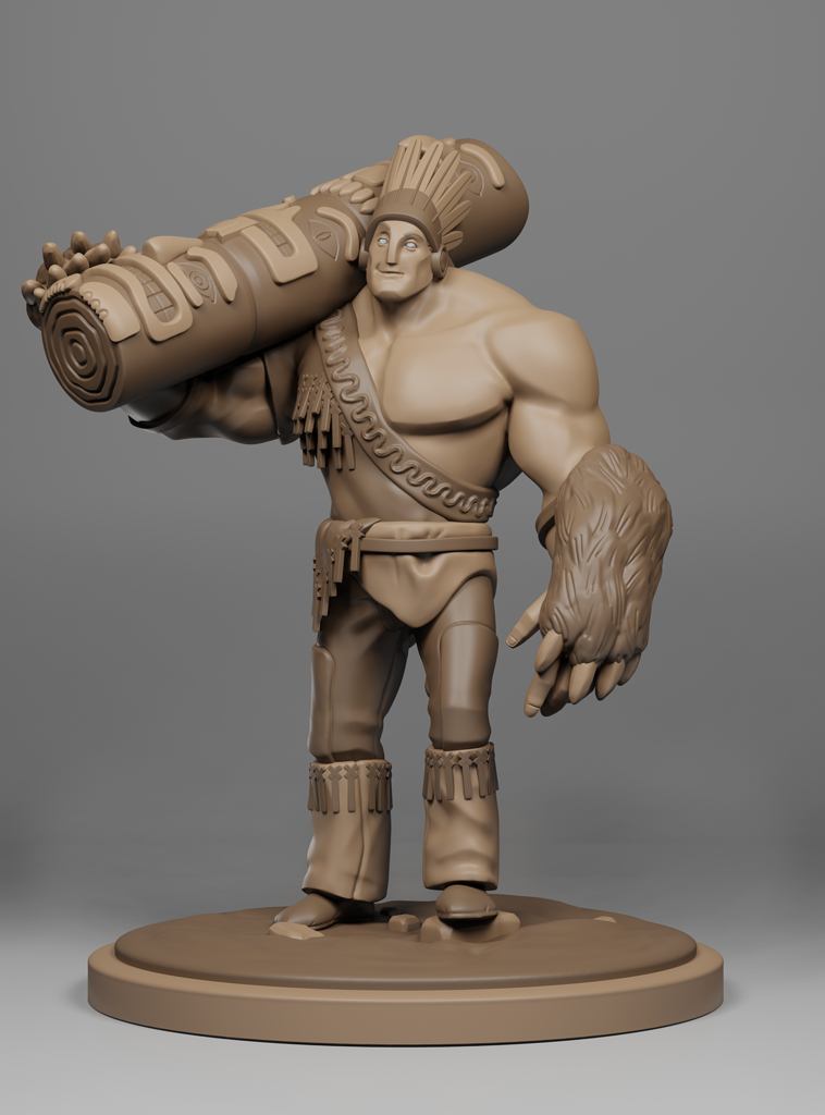 Native Americans - Stylized sculptures - ZBrushCentral