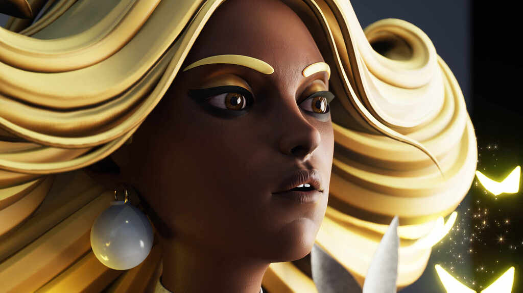 SOLAR ANGEL FAN ARTWORK - ZBrushCentral