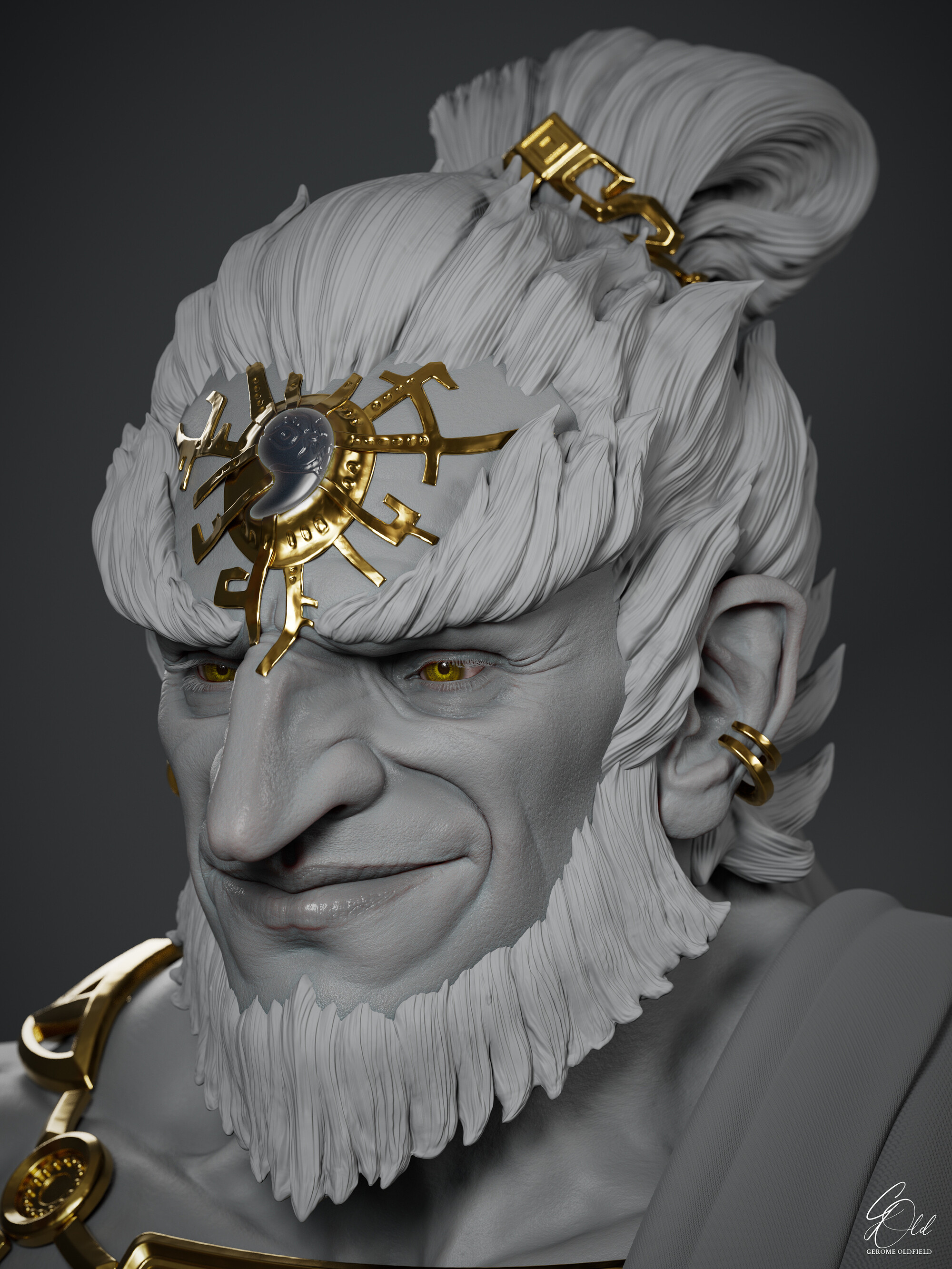 Ganondorf: Zelda TotK fan art - ZBrushCentral