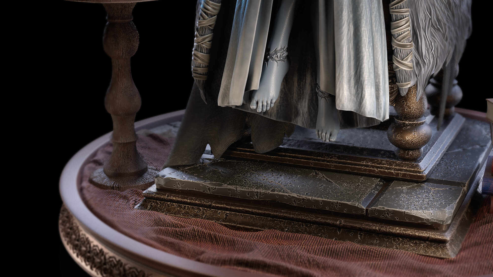 Ranni statue fan art - ZBrushCentral