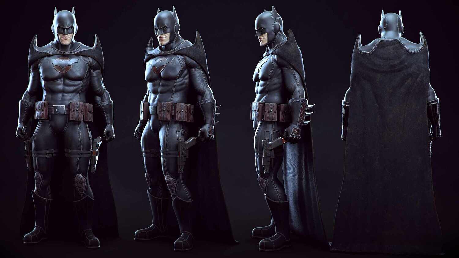 Project: The Red Batman (From the Flash Paradox universe) - ZBrushCentral