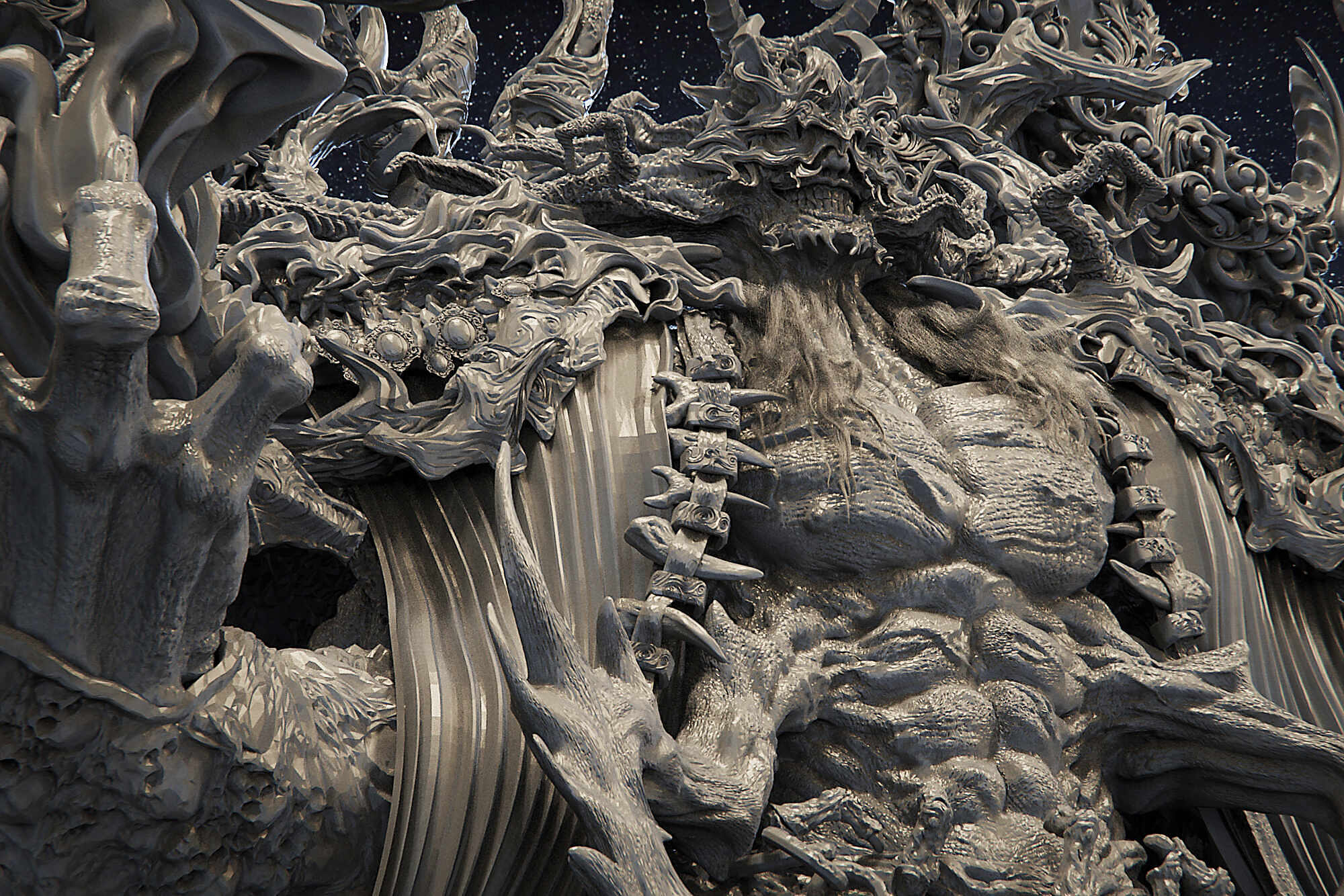 Star Abyss Demon Lord - ZBrushCentral