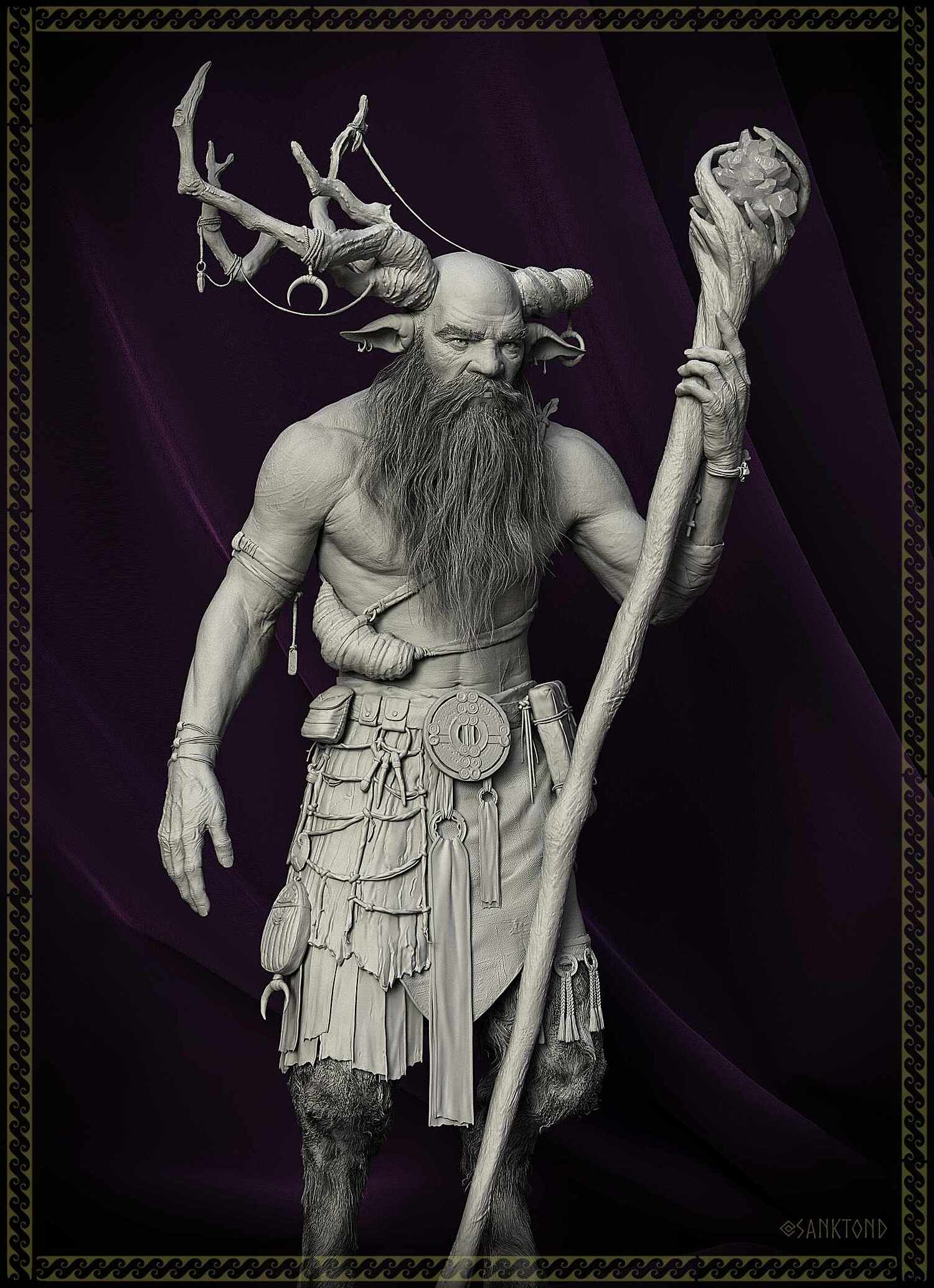 Merlin Sculpt - ZBrushCentral