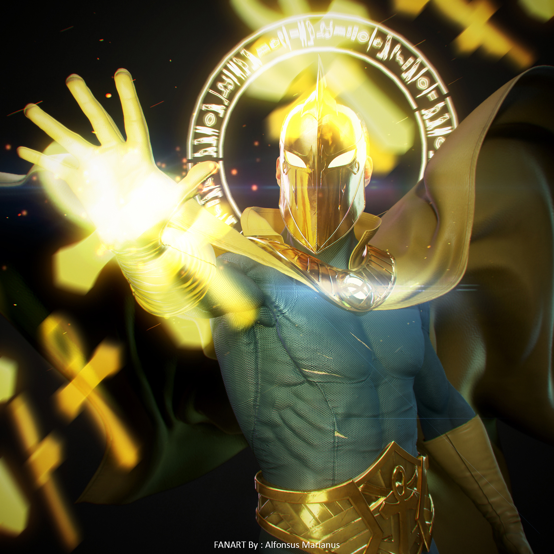 The Fan Art of Doctor Fate - ZBrushCentral