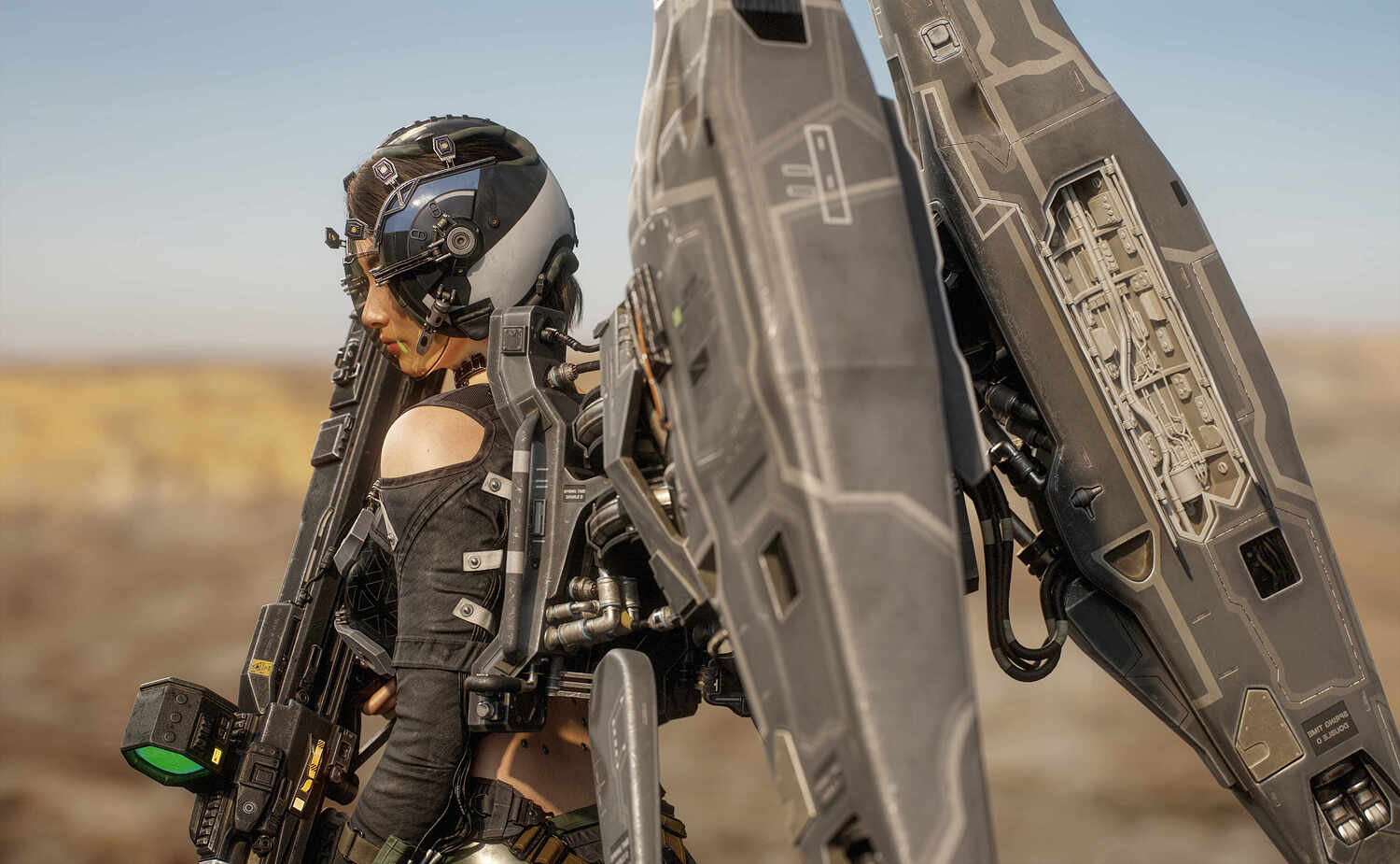 Snipe Jetpacker - ZBrushCentral