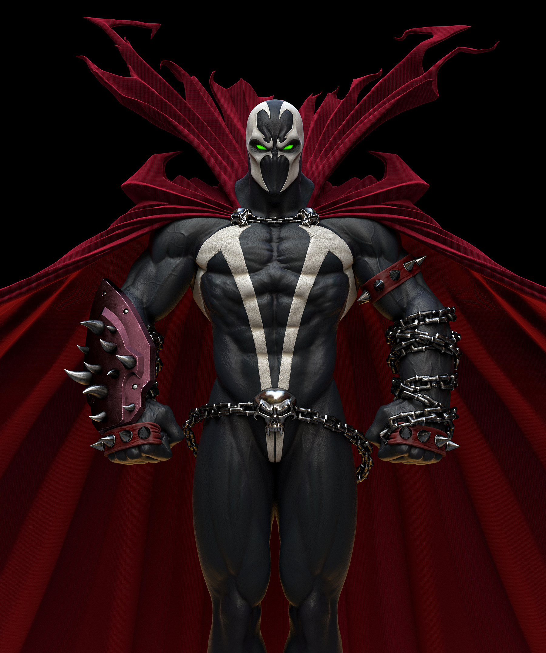 Spawn - The hell soldier - ZBrushCentral